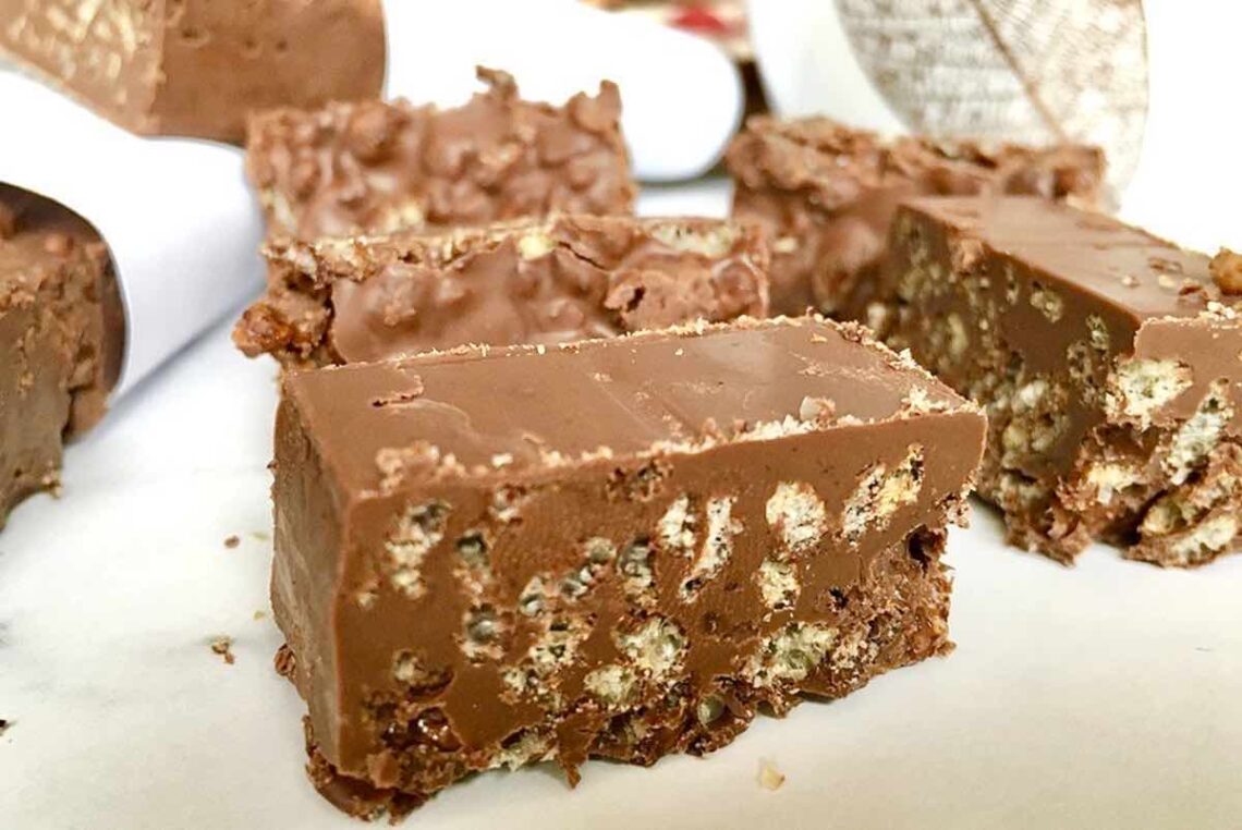 Turrón de chocolate tipo Suchard en 5 minutos con 3 ingredientes ...